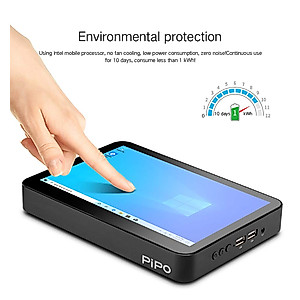 Pipo X2S Mini PC 8inch 1280 * 800 IPS Screen Windows 10 Tablet PC Z3735 Mini Desktop 2G Ram 64G ROM TV Box BT4.0 WiFi RJ45