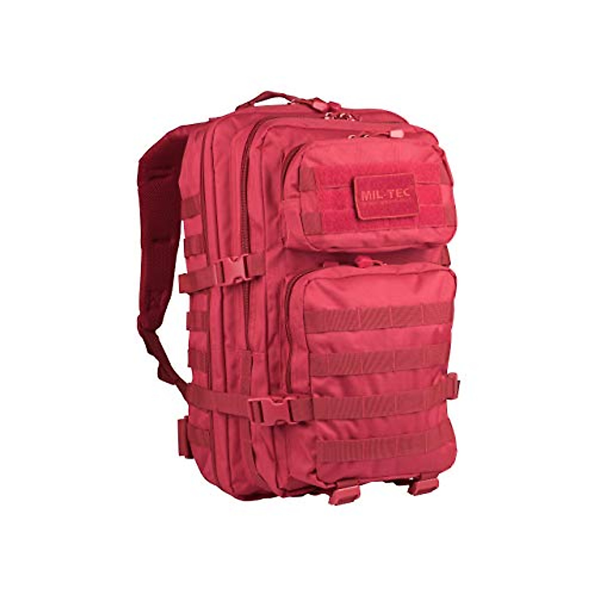 Mil-Tec Military Army Patrol Molle Assault Pack Tactical Combat Rucksack Backpack Bag 36L Signals Red