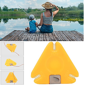 Dilwe Fishing Coated Braid Stripper, Fishing Coated Braid Stripper Tool Line Coated Removal Tool Line Cutter Fishing Accessory(Orange)