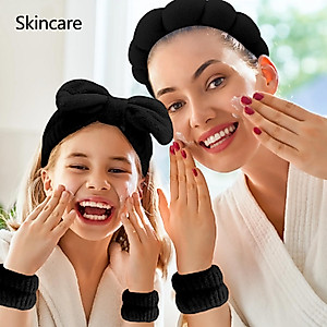 Chanaco Headband for Makeup and Skincare, Bow Tie Hair Accessory for Women, Teen Girls Gifts and Trendy Stuff