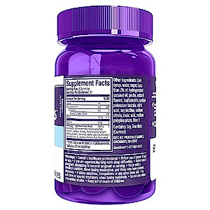 ZzzQuil PURE Zzzs De-Stress Melatonin Sleep Aid Gummies, Helps Calm Your Mind and Body, Ashwagandha for Stress Support, Sleep Aids for Adults, 1 mg per gummy, 42 Count