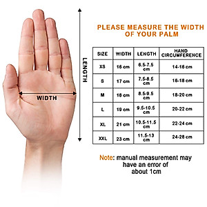 Patelai Garden Gloves Leather Gardening Gloves Thorn and Cutting Proof Work Garden Gloves (Large)