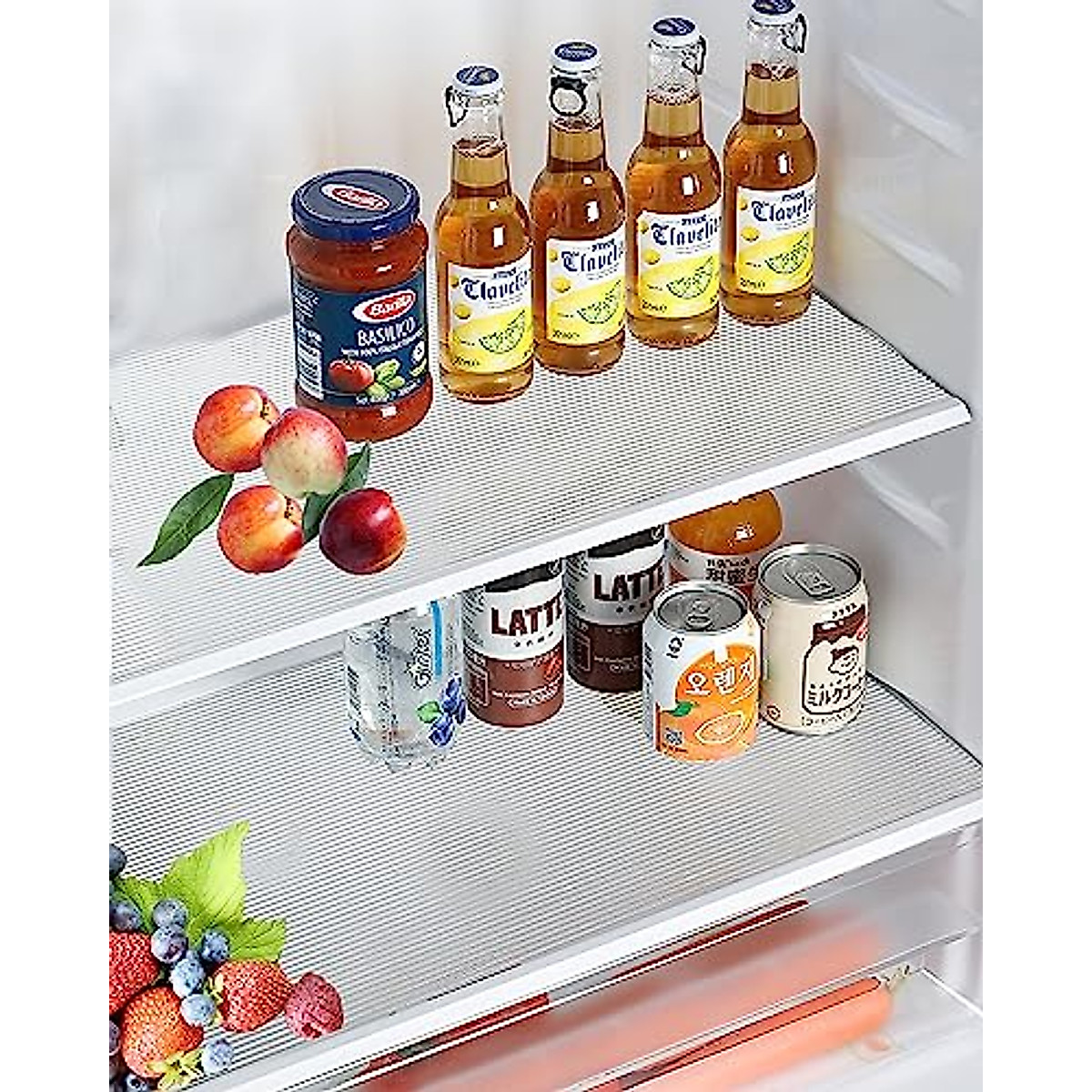 Shelf Liners for Kitchen Cabinets Non Slip 11 Inch Wide X 20 Ft Non Adhesive Drawer Liner Waterproof Clear Cabinet Liner Oil Proof Shelves Liner for Refrigerator Cupboard Pantry Closet Bathroom