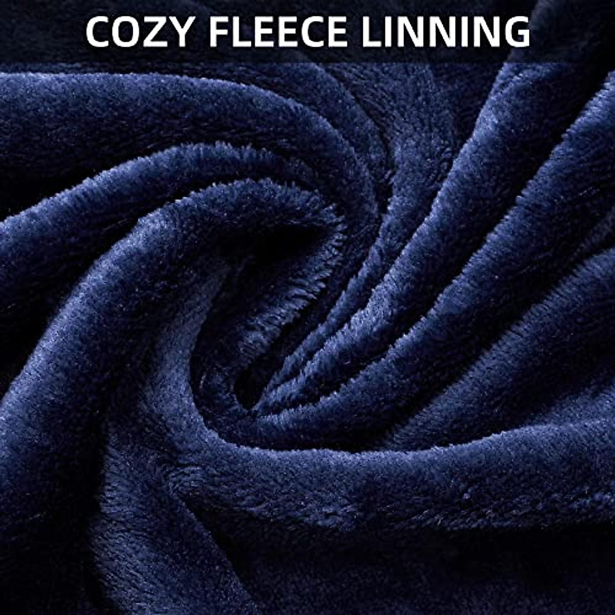 THREE POODLE Fleece Wearable Blanket with Sleeves for Women Men Adults, Super Soft, Warm Cozy Plush Sleeved Throw Blankets with Arms