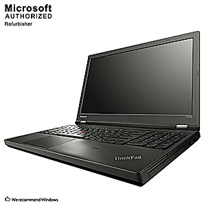 Lenovo ThinkPad T540P 15 Inch, Notebook Intel Core I5-4200M up to 3.1G,DVD,8G RAM,500G HDD,USB 3.0,VGA,Mini DP Port,Win 10 Pro 64 Bit,Multi-Language Support English/Spanish (Renewed)
