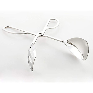 KEBE 2-PACK Serving Tongs for Buffet Party Catering .Thickening Food Serving Tongs Salad / Cake / Bread Tongs Kitchen Tongs, Stainless Steel