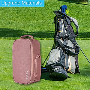 Golf Shoe Bag, Travel Sports Shoes Bag for Women Portable Lightweight Shoe Storage Organizer