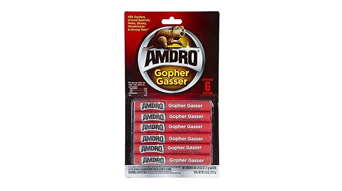 Amdro Gopher Gasser Contains 6 Gassers for Effective Pest Control