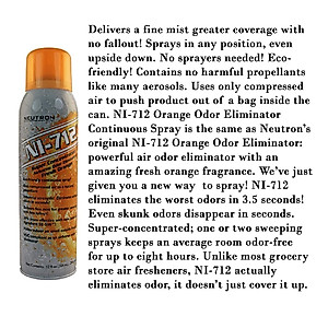 Ni-712 Neutron Industries Orange Dry Mist 14oz (3 Pack)