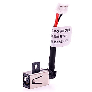 Deal4GO DC Power Jack Cable Harness Replacement for Dell Inspiron 11-3148 13-7347 13-7348 13-7352 13-7353 13-7359 15-7558 JDX1R 0JDX1R CN-0JDX1R-GT074