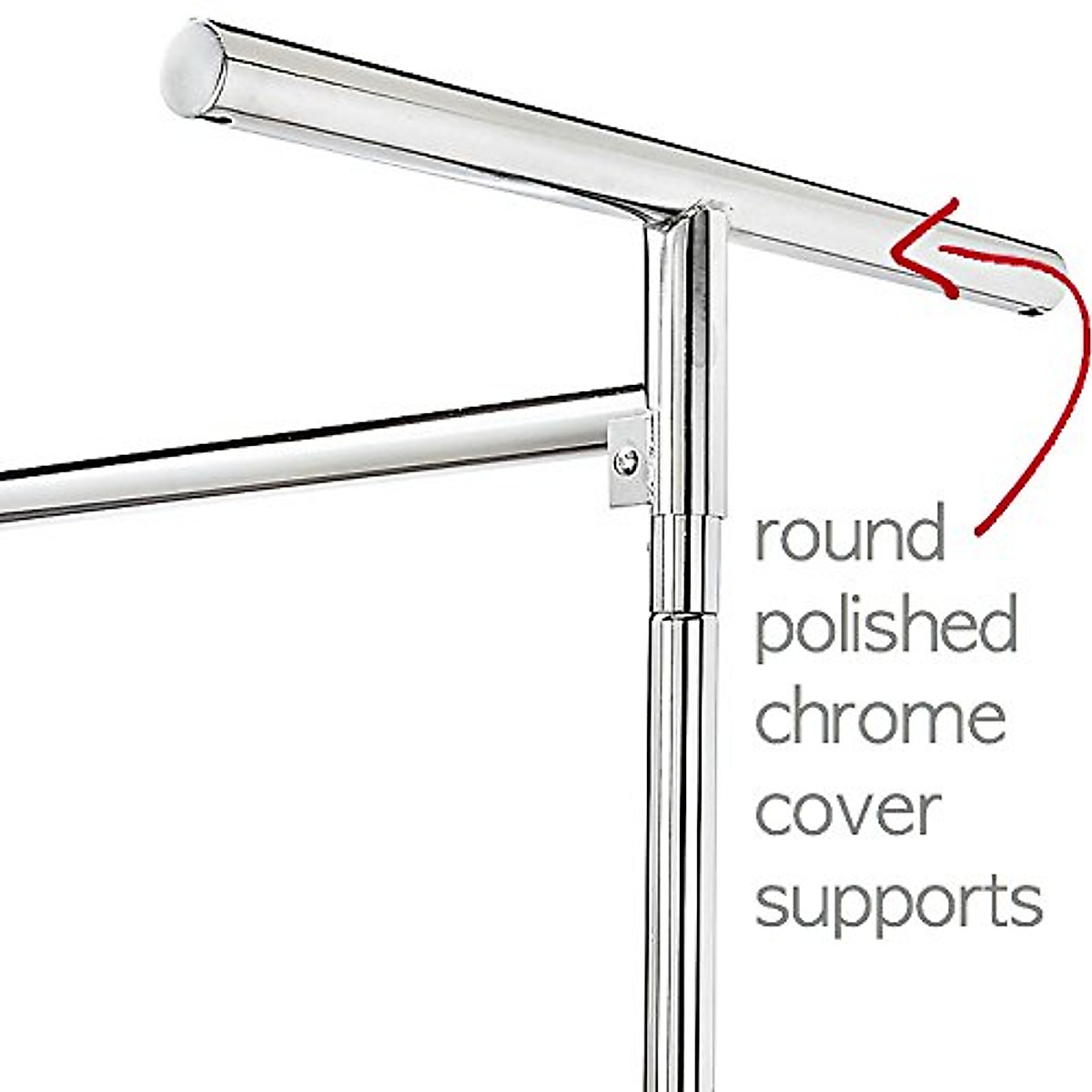 Only Hangers Heavy Gauge Clear Z Rack Cover with Zipper Plus a Pair of Round Tubing Cover Support Brackets - Combo Kit fits All 5' Wide Z Racks (Note: Z Racks Sold Separately)