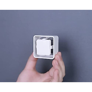 Little Dream Products Wall Hooks for Kitchen Bathroom Trackless Self Adhesive Wall Mounted Hanger Napkin Rack Towel Hook Set of 3 White LDP630HT8 LDP630HT8