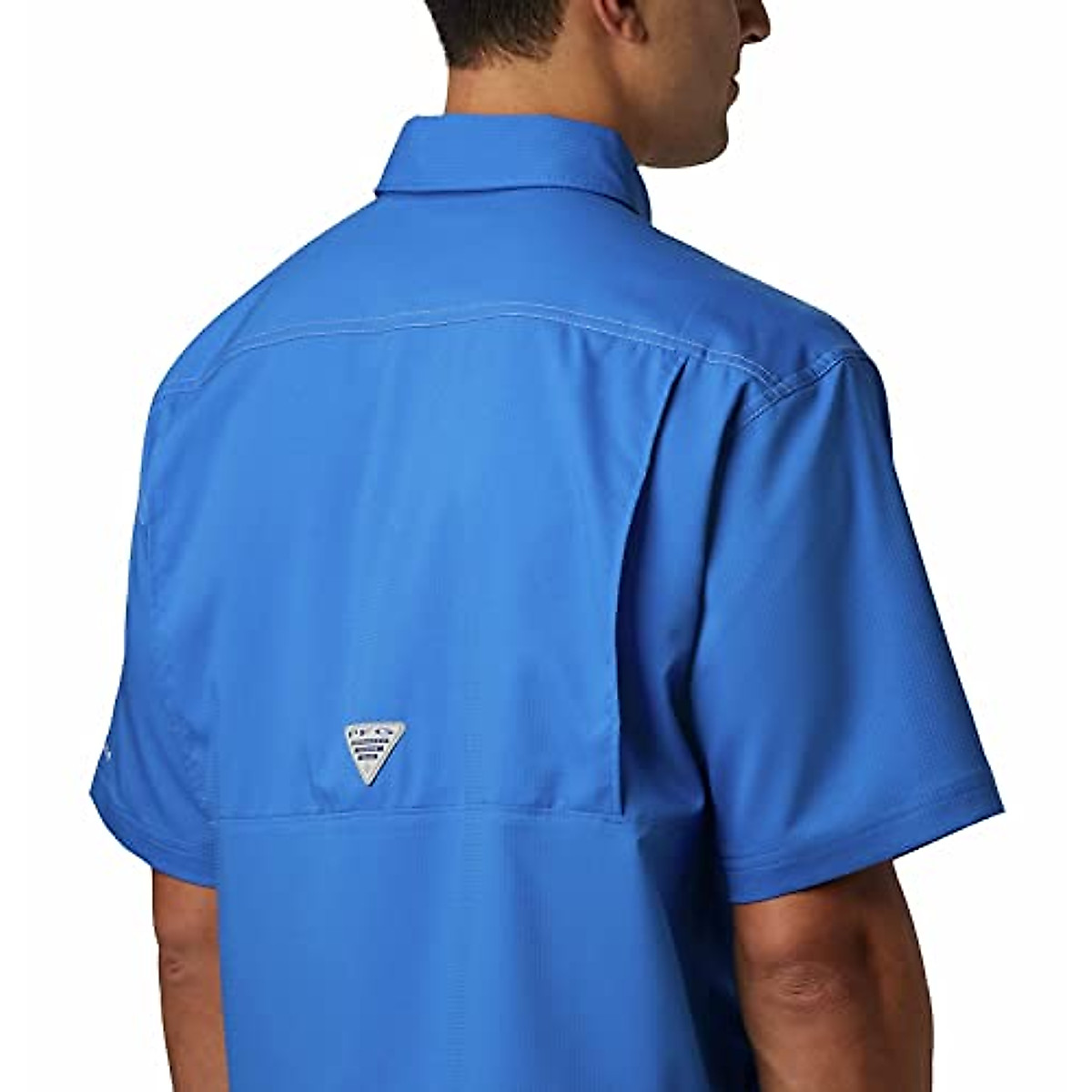 Columbia Men's Standard Low Drag Offshore SS Shirt, Vivid Blue, X-Small