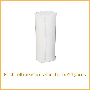 McKesson Conforming Stretch Gauze Bandages, Non-Sterile, 4 in x 4 1/10 yds, 12 Count