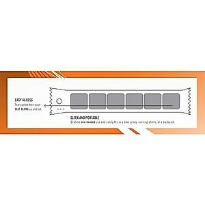 CLIF BLOKS - Orange Flavor with Caffeine - Energy Chews - Non-GMO - Plant Based - Fast Fuel for Cycling and Running - Quick Carbohydrates and Electrolytes - 2.12 oz. (18 Count)