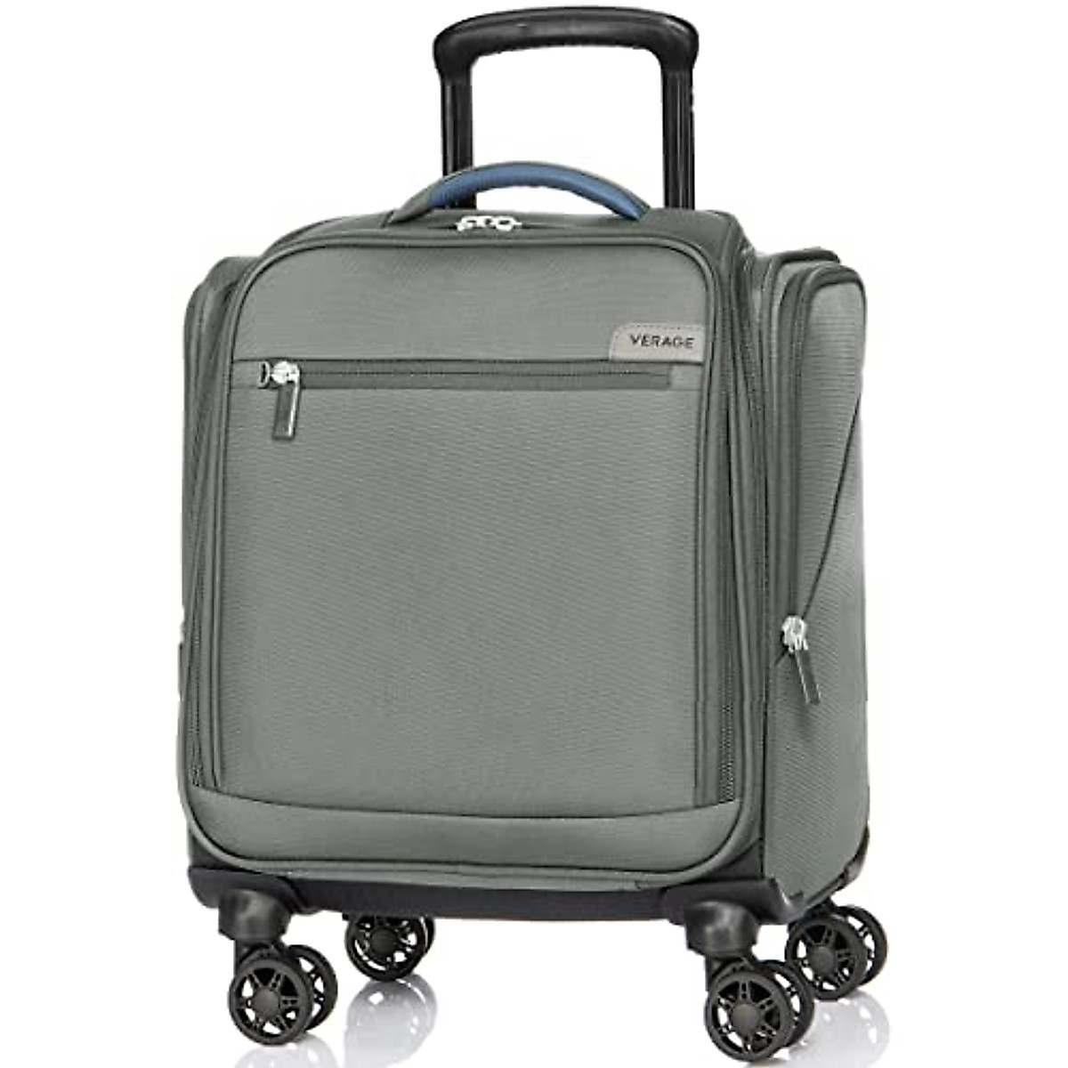 Verage Carry On Underseat Luggage with Wheels & USB Port, 14 Inch Wheeled Spinner Bag Carry-on Luggages for Airlines, Lightweight Suitcase Men Women, Pilots and Crew (14-Inch Compact)