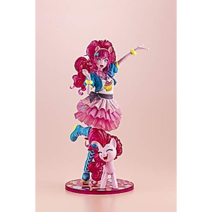 Kotobukiya My Little Pony: Pinkie Pie Limited Edition Bishoujo Statue, Multicolor