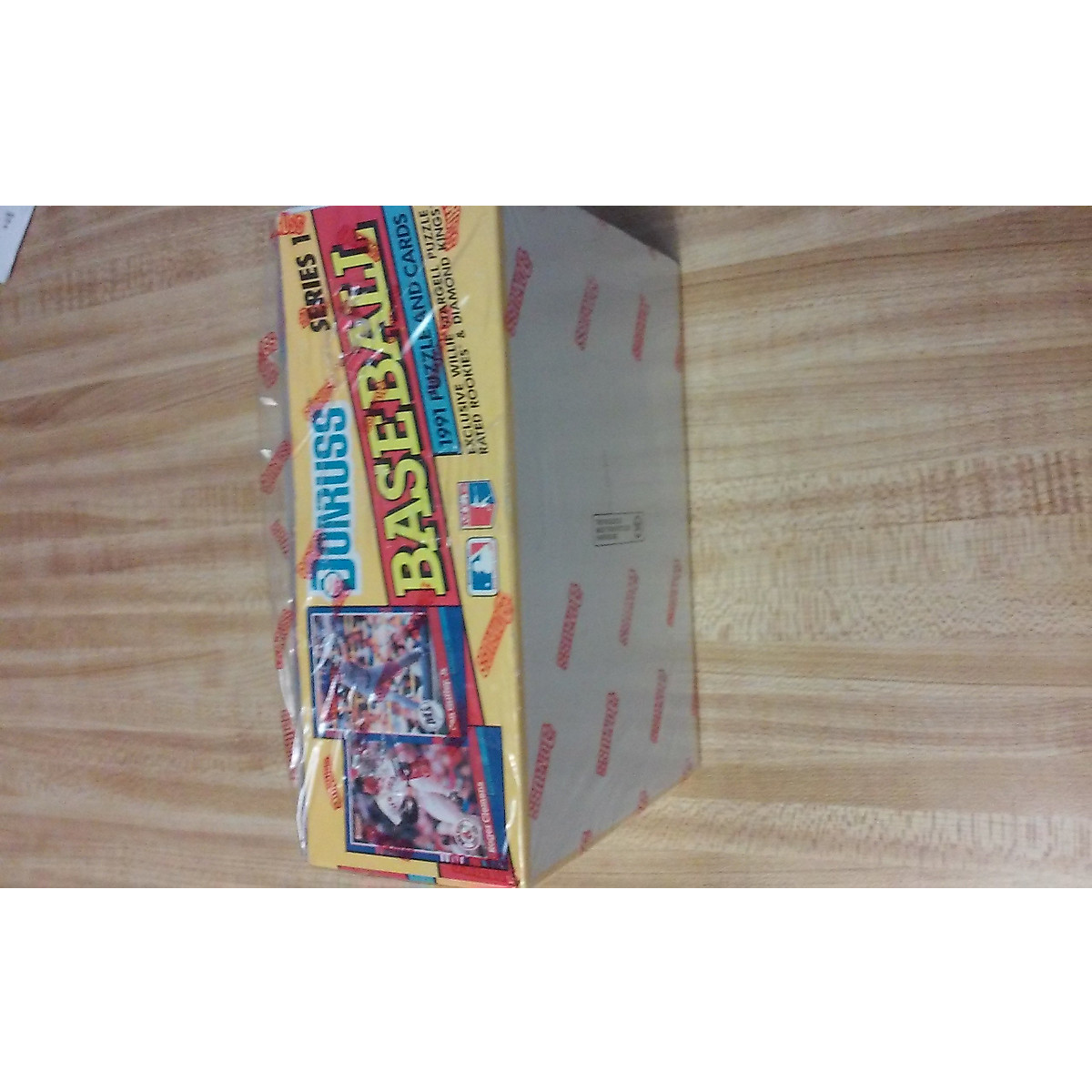 Donruss 1991 Series 1 Baseball Card Pack Factory Sealed Box
