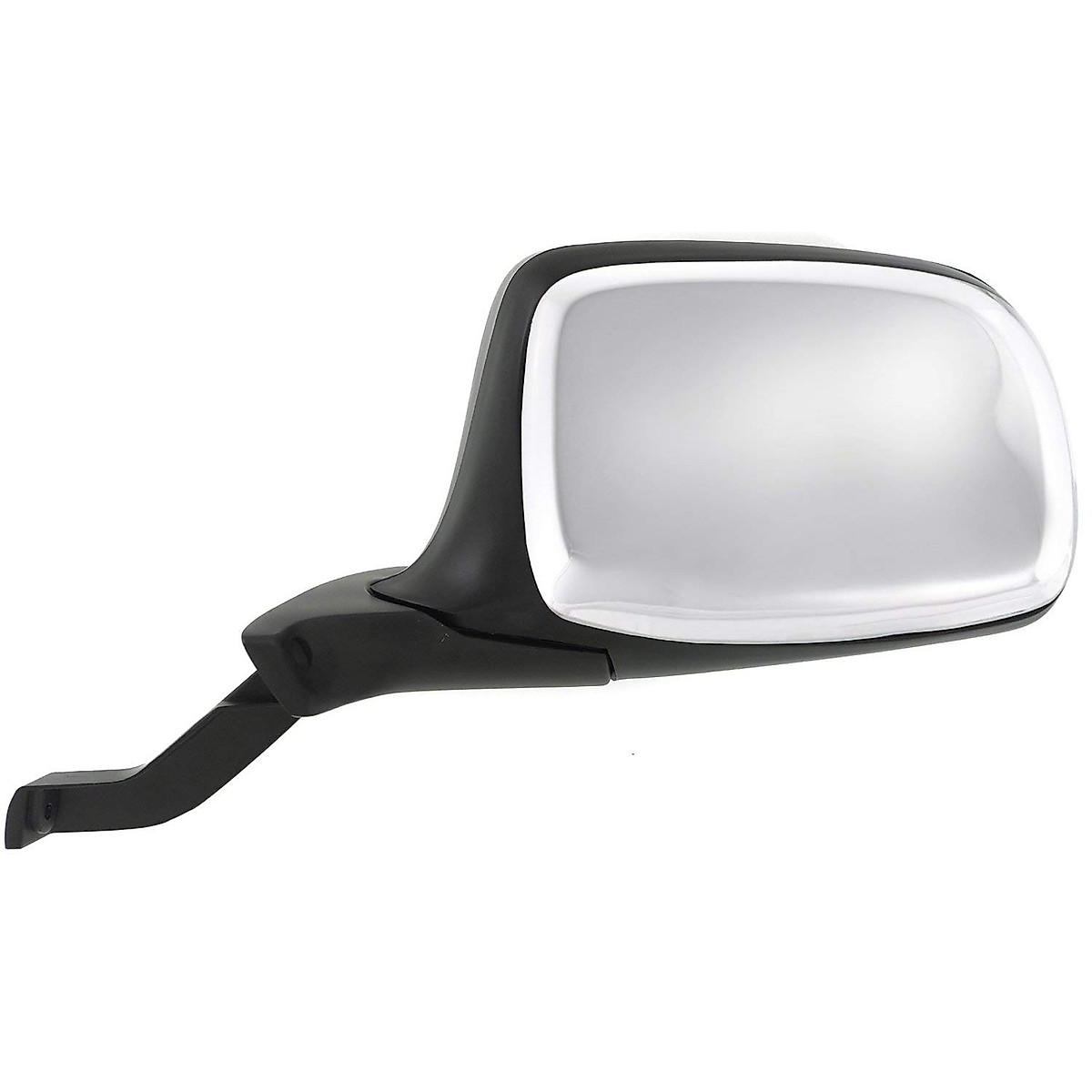 Kool Vue Left & Right Manual Door Mirrors Compatible With Ford F-150 1992-1996 Chrome Pair Standard Cab