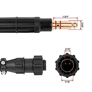 YESWELDER Flexible MIG Welding Gun Torch Stinger 100Amp 10ft (3m) Replacement for Lincoln Magnum 100L K530-6