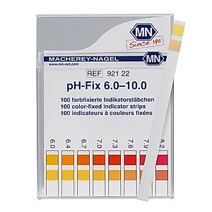 Macherey-Nagel, 92122, pH-Fix 6.0-10.0, Box of 100 Strips