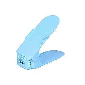 Shoe Space Saver - Adjustable Double Layer Storage Shoe Organizer Holder - 3-Level Shoe Rack Thickened Holder Storage Space Saver Ruimu