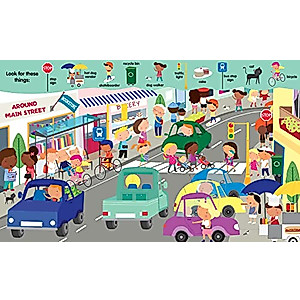 Search & Find: Around the Neighborhood - Search for People, Animals, Objects, Food, and More, Ages 2 and Up - Part of the Search & Find Series