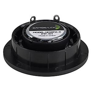 Dayton Audio ND16FA-4 5/8" Soft Dome Neodymium Tweeter 4 Ohm