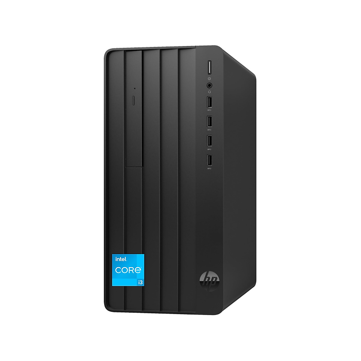 HP Pro Tower 290 G9 Business Desktop, 12th Gen Intel 4-Core Processor (Beats Core i7-9700), 16GB RAM, 256GB PCIe SSD + 1TB HDD, 2-Monitor Support 4K, DVD-RW, HDMI, VGA, Wi-Fi, Windows 11 Pro, Black