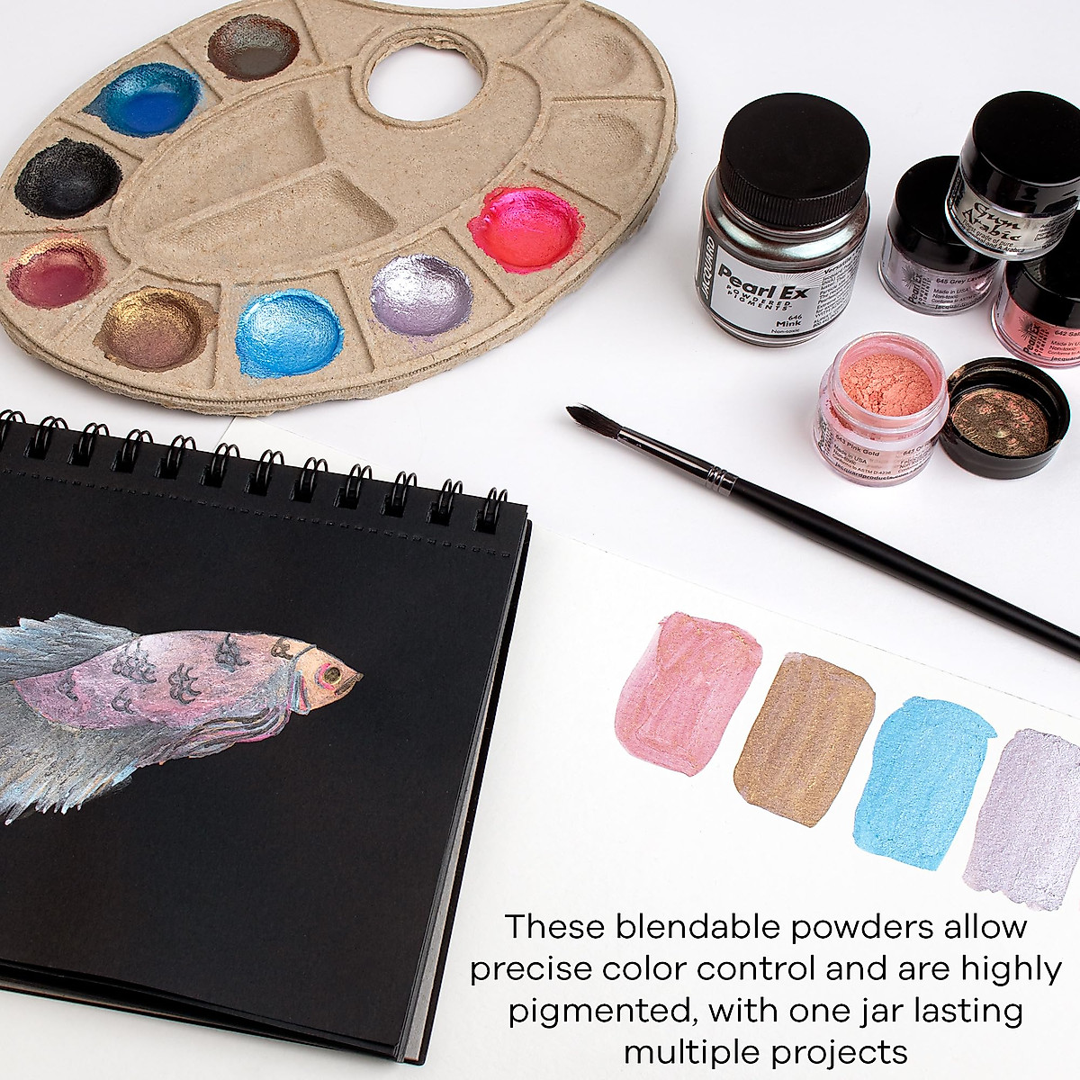 Pearl Ex Pigment .75 Oz Sky Blue