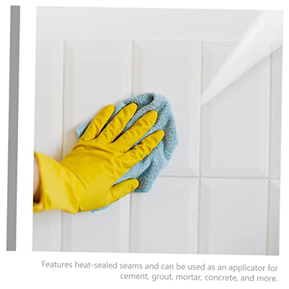 LIGHTAOTAO 100pcs Pointing Bag Grout Bag Grout Sealer Grout Tools for Tile Tip Cement Sealer Bag Grouting Bag Mortar Bag Plastic sealable Bags Tile Tools ldpe Piping White Masonry grouter