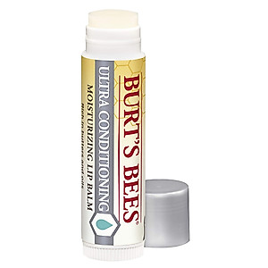 Burt's Bees Lip Balm Easter Basket Stuffers, Moisturizing Lip Care Spring Gift for Women, for All Day Hydration, 100% Natural, Ultra Conditioning with Shea, Cocoa & Kokum Butter