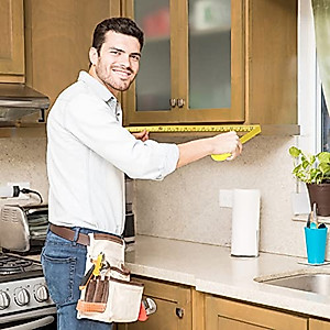 2 Packs Tape Measure 25 ft /16 ft, Esydon Measuring Tape Retractable, Self-Locking Tape Measurer, Easy Read Imperial/Metric Scale Measurement Tape for Designer, Decorator, & Handicraftsman