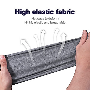 Dog Recovery Suit Abdominal Wound After Surgery Wear Prevent Licking Wounds E-Collar & Cone Alternatives Postoperative Shirt Dog Pajamas Long Sleeve Prevent Shedding (Large, Grey)