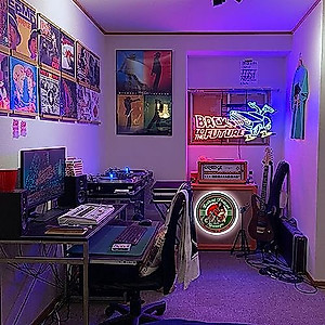 Motorcycle Led Neon Sign Business - 12" x 12" Arrow Signs Powered By USB With ON/OFF Switch Open Light Up Sign for Bussiness Advertisement Walls Window Store Signs for Cafe Bar Club Hotel Party