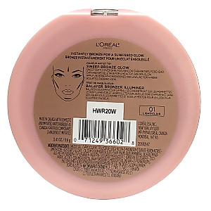 L'Oreal Paris Cosmetics True Match Lumi Bronze It Bronzer For Face And Body, Light, 0.41 Fluid Ounce