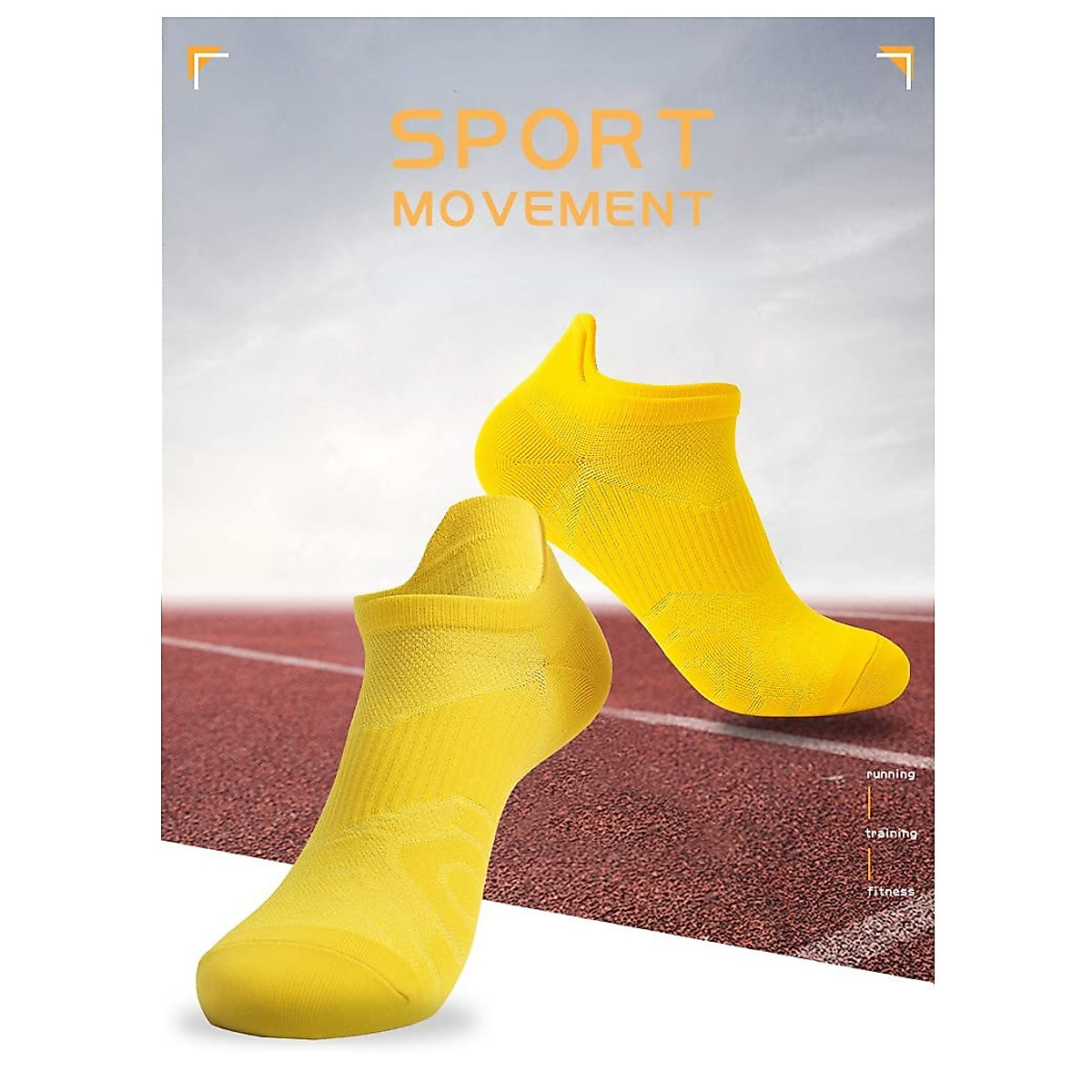 Women Athletic Socks No Show, Size 5-12 Women's Ankle Running Socks Low Cut Sports Hiking Socks 5/10 Pairs (Pink(10 Pairs))