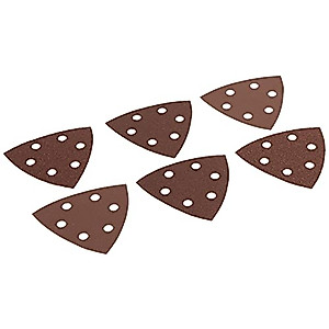 Bosch CS500 6-Pack Assortment General Purpose Hook-and-Loop Sanding Triangles