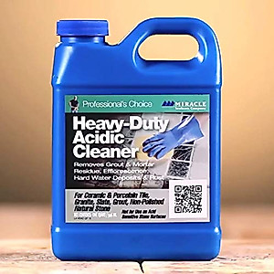 Miracle Sealants HDAC6QT Heavy Duty Acid Cleaner, 32 Fl Oz (Pack of 1), Clear