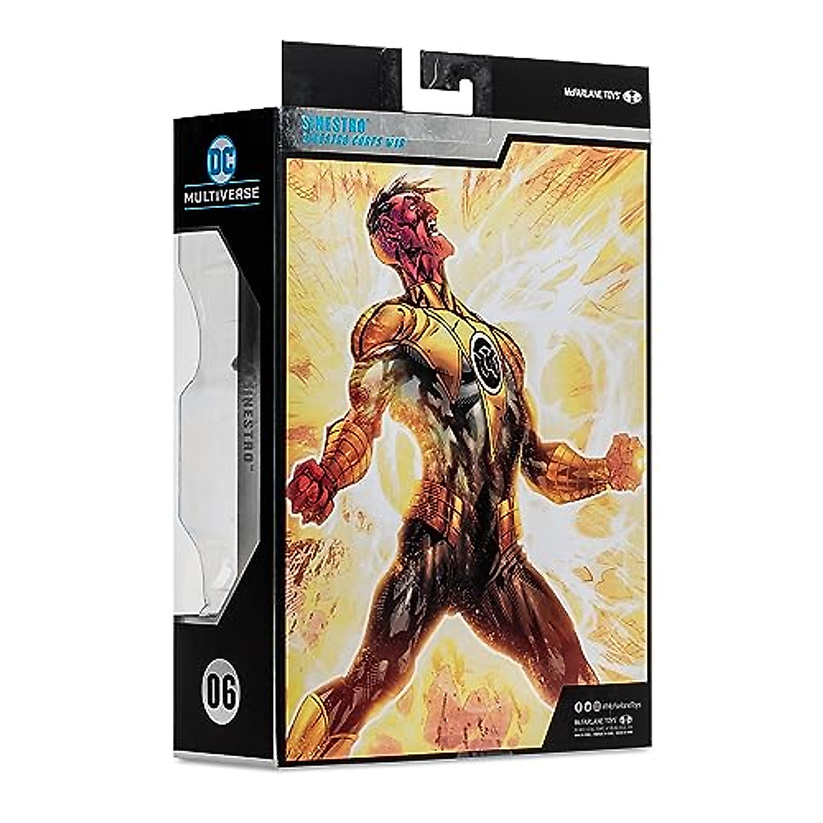 McFarlane Collector Edition #6 - DC Multiverse - Sinestro (Sinestro Corps Wars) 7in Figure (Style May Vary)