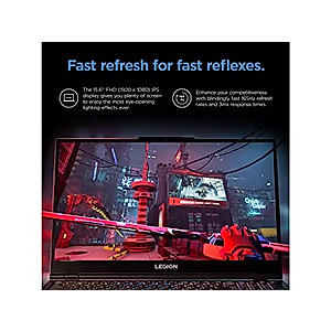 Lenovo 2022 Legion 5 15.6" 120Hz Gaming Laptop, AMD Ryzen 5 5600H, 16GB RAM, 512GB PCIe SSD, NVIDIA GeForce RTX 3050Ti, Backlit Keyboard, Phantom Blue, Windows 11, w/ 32GB USB Business Card