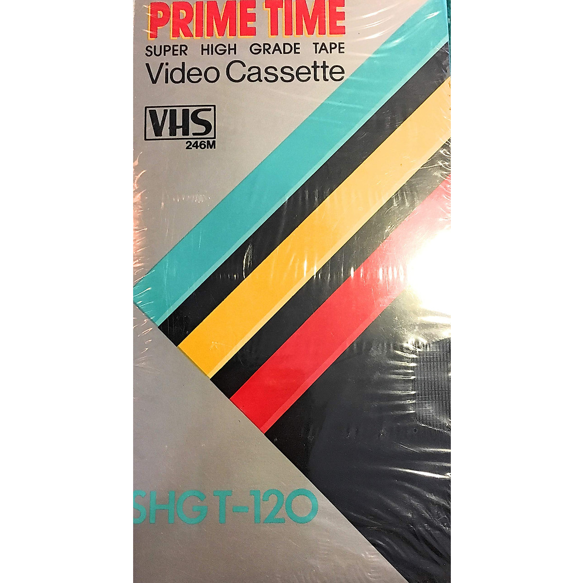 80's New Wave Original Brand Prime Time VHS Super HIgh Grade t-120