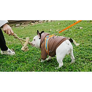 XoiAnDu Coffee Wood Dog CHEW Hemp Rope, Safe, Natural and Healthy Toys, Real Coffee Wood and Hemp, Durable Stick with Rope Toy, Long Lasting for Aggressive CHEWERS, Dog Bones, Rope for Teeth Cleaning