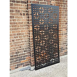 MeenaUS - Privacy Screen Metal Garden Fence Decor Art