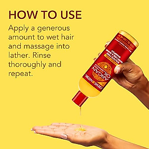 Creme of Nature Argan Oil Shampoo, Moisture & Shine Shampoo, Sulfate Free Hair Care Formula, Nourishes, Hydrates, Detangles, 12 fl. oz.