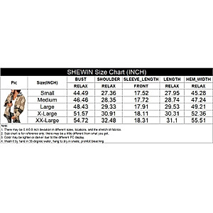 SHEWIN Womens Casual Plaid Hooded Flannel Shirts Casual Fall Long Sleeve Button Up Shacket Jacket Coat Tops with Pockets,US 12-14(L),Rose