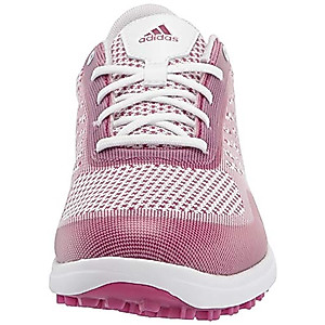 adidas womens Fx4060 Golf Shoe, Ftwr White/ Power Berry/ Ftwr White, 7.5 US