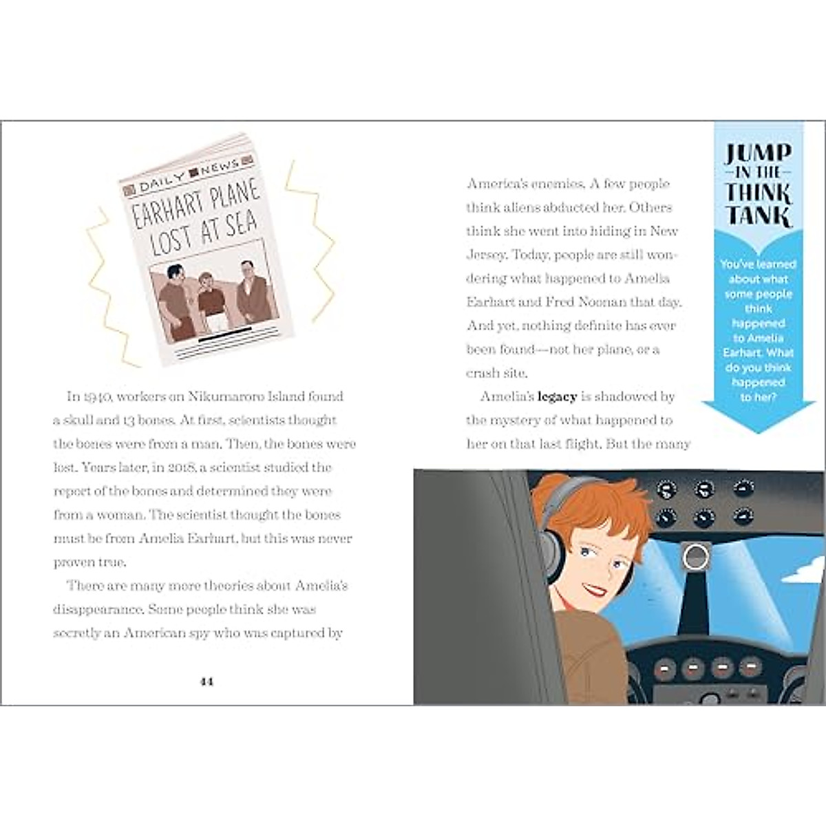 The Story of Amelia Earhart: An Inspiring Biography for Young Readers (The Story of Biographies)