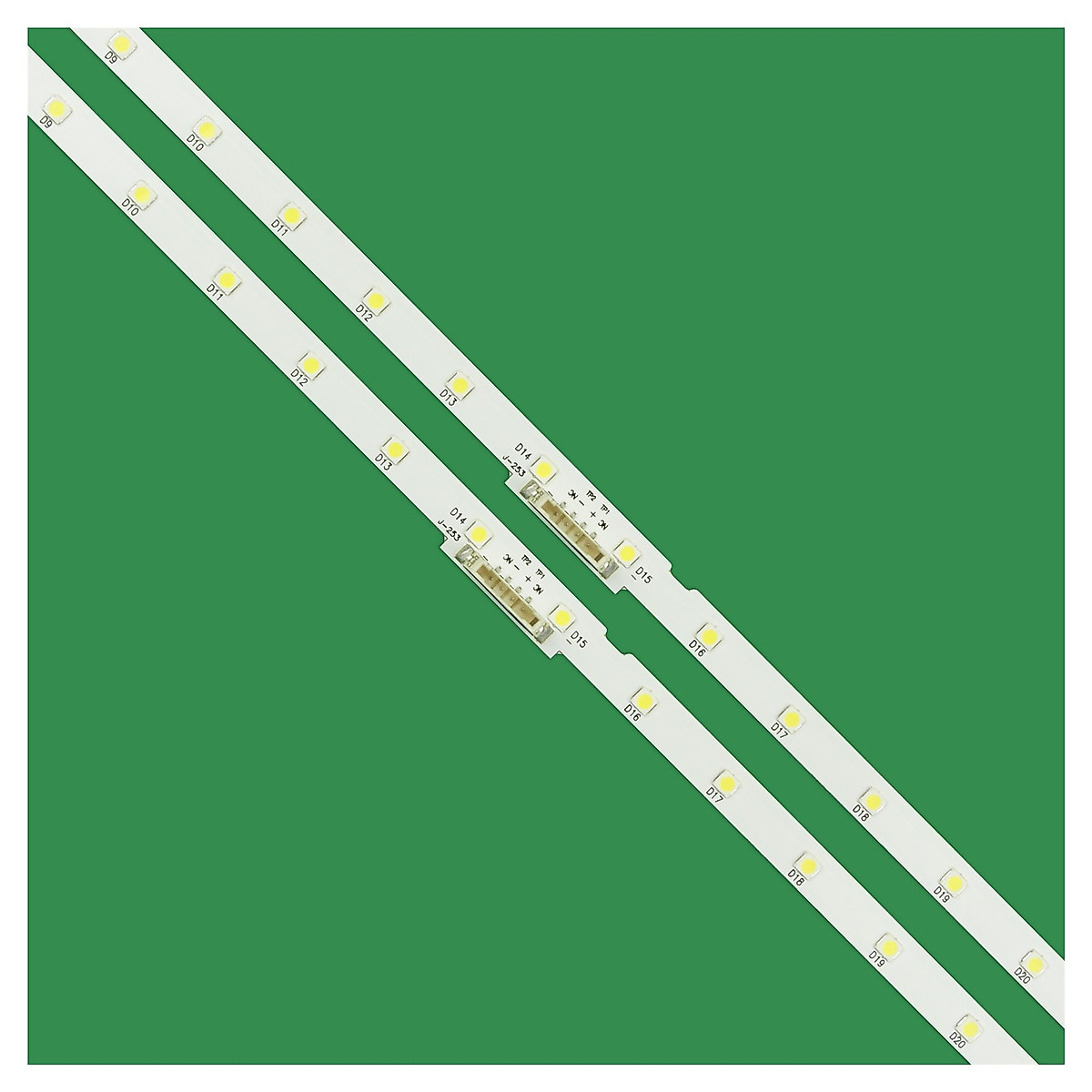 WAHRE LED Backlight Strip Fit for Samsung AOT_43_NU7100F_2X28_3030C BN44-00947A UE43NU7100U UE43NU7140U UE40NU7120 UE43N5500