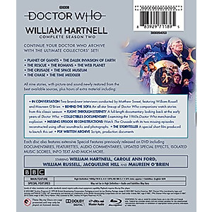 Doctor Who: William Hartnell Complete Season Two (BD) [Blu-ray]